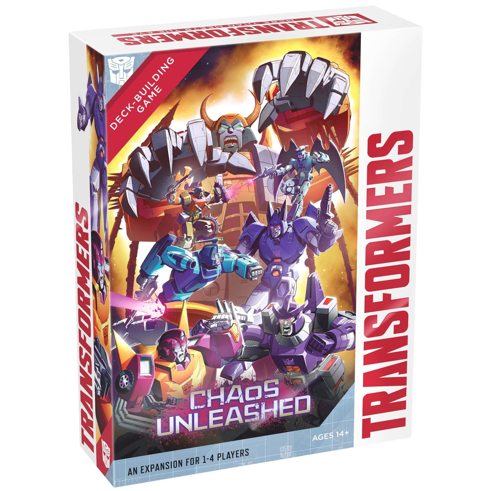 Renegade Game Studios: Transformers: MMF7 Deck-Building Game: Chaos Unleashed - Expansion, New ...
