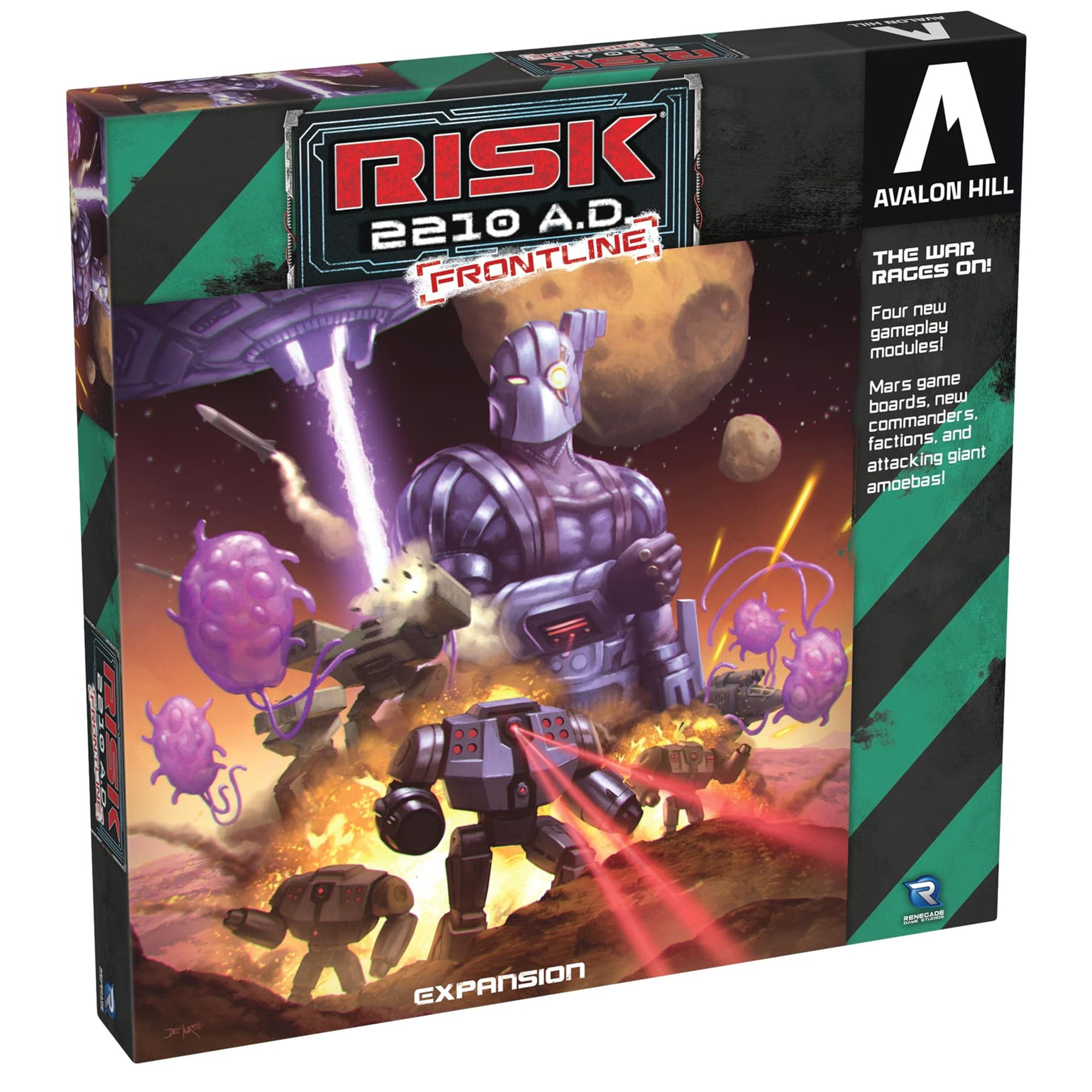 Renegade Games: Risk 2210 A.D. Frontline Expansion - Take The Battle To ...