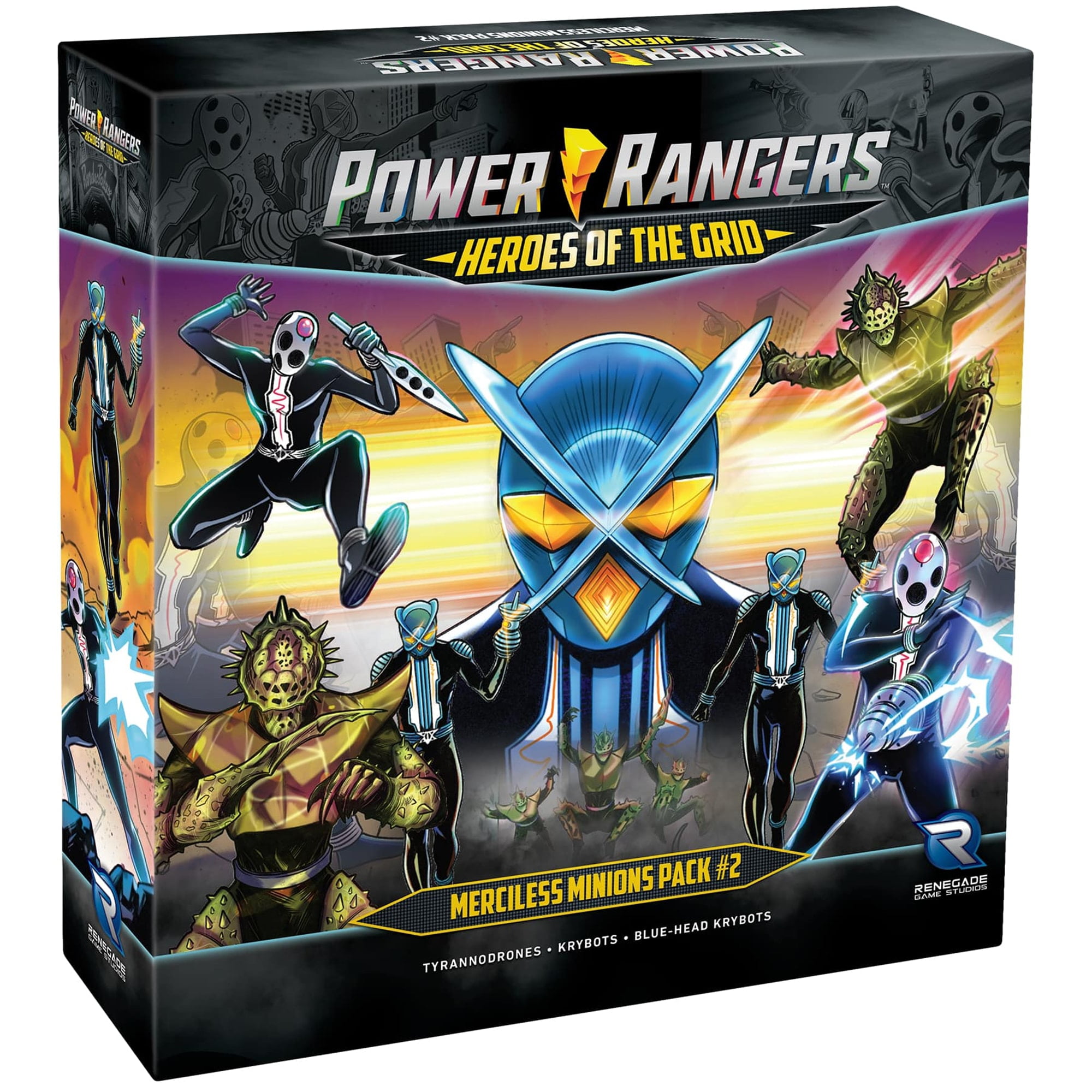 Renegade Games Studios: Power Rangers Heroes of the Grid Merciless Minions Pack #2 - Expansion ...