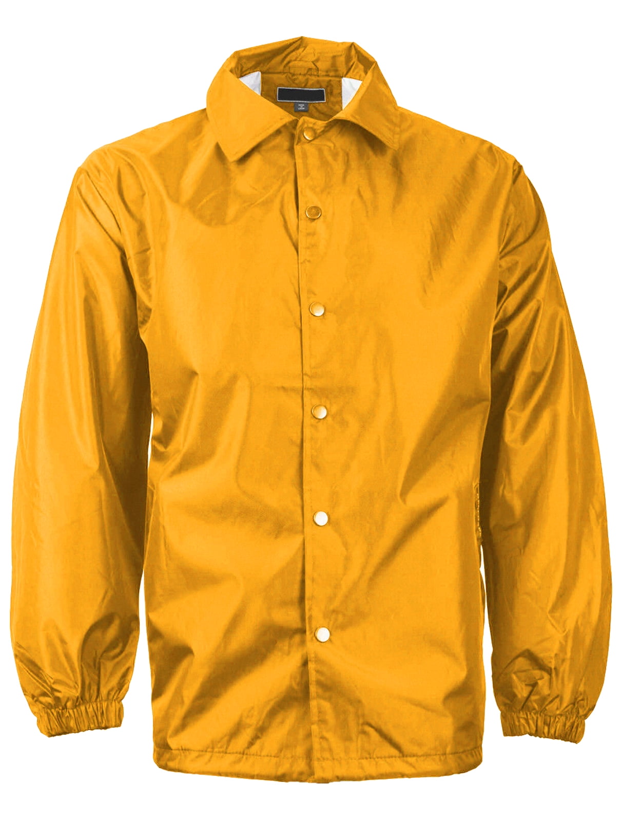 Renegade Men's Lightweight Water Resistant Button Up Windbreaker Coach ...