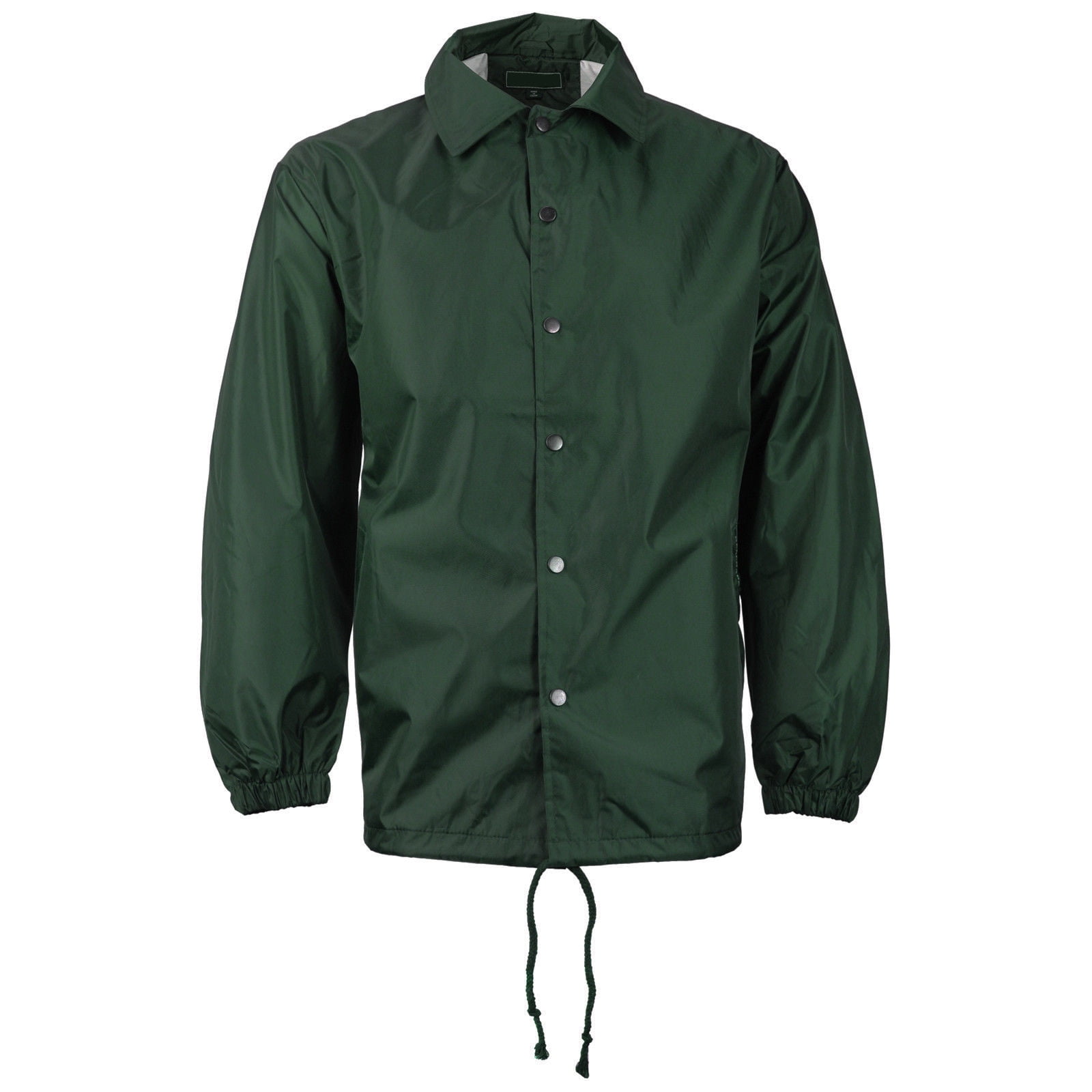 Renegade Men's Lightweight Water Resistant Button Up Windbreaker Coach ...
