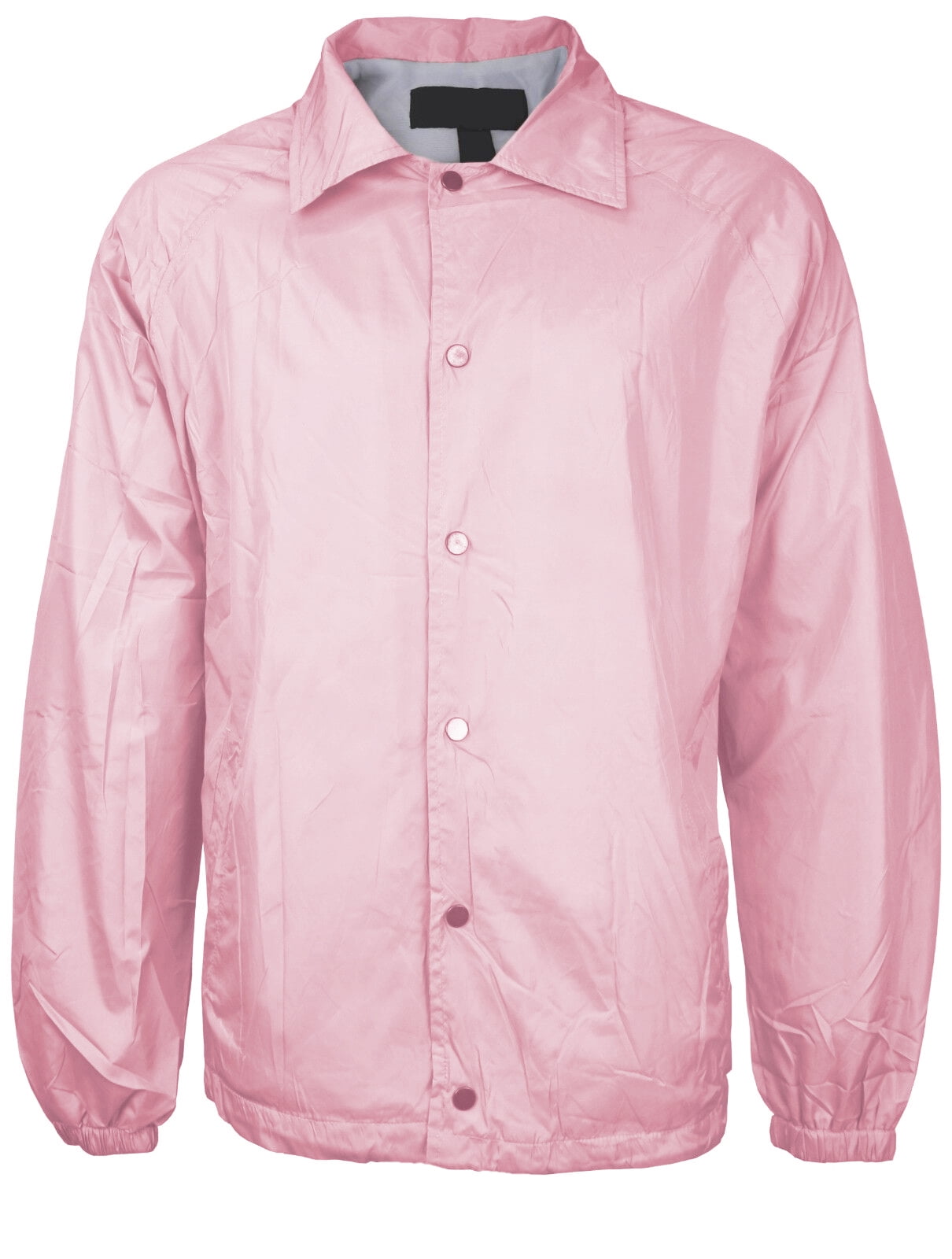 Renegade Men's Lightweight Water Resistant Button Up Windbreaker Coach ...