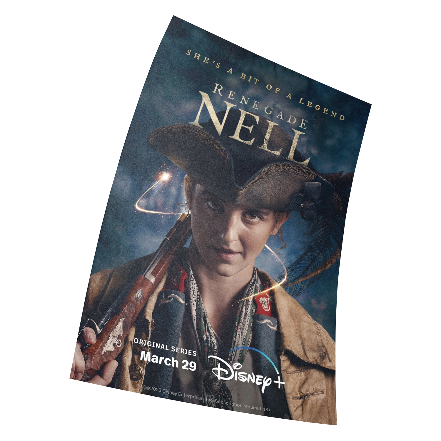 Renegade Nell 2024 TV Poster 28x43cm Frameless Poster (11x17) inches Wall Art Home Decor Gift ...