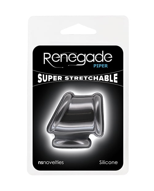 Renegade Piper Cock & Balls Ring - Black - Walmart.com