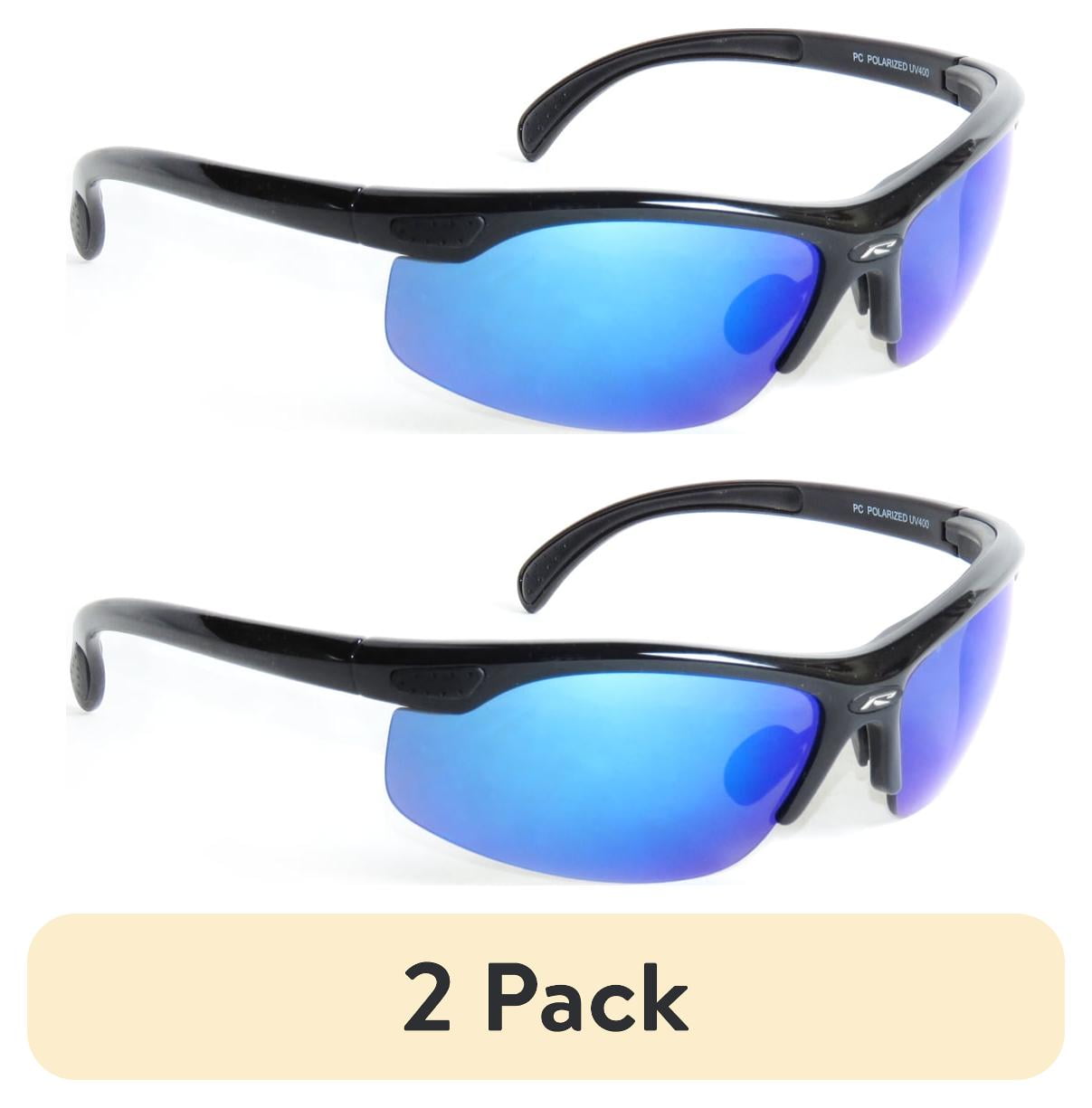 (2 pack) Renegade Poly-Carbonate Polarized Performance Sunglasses for ...