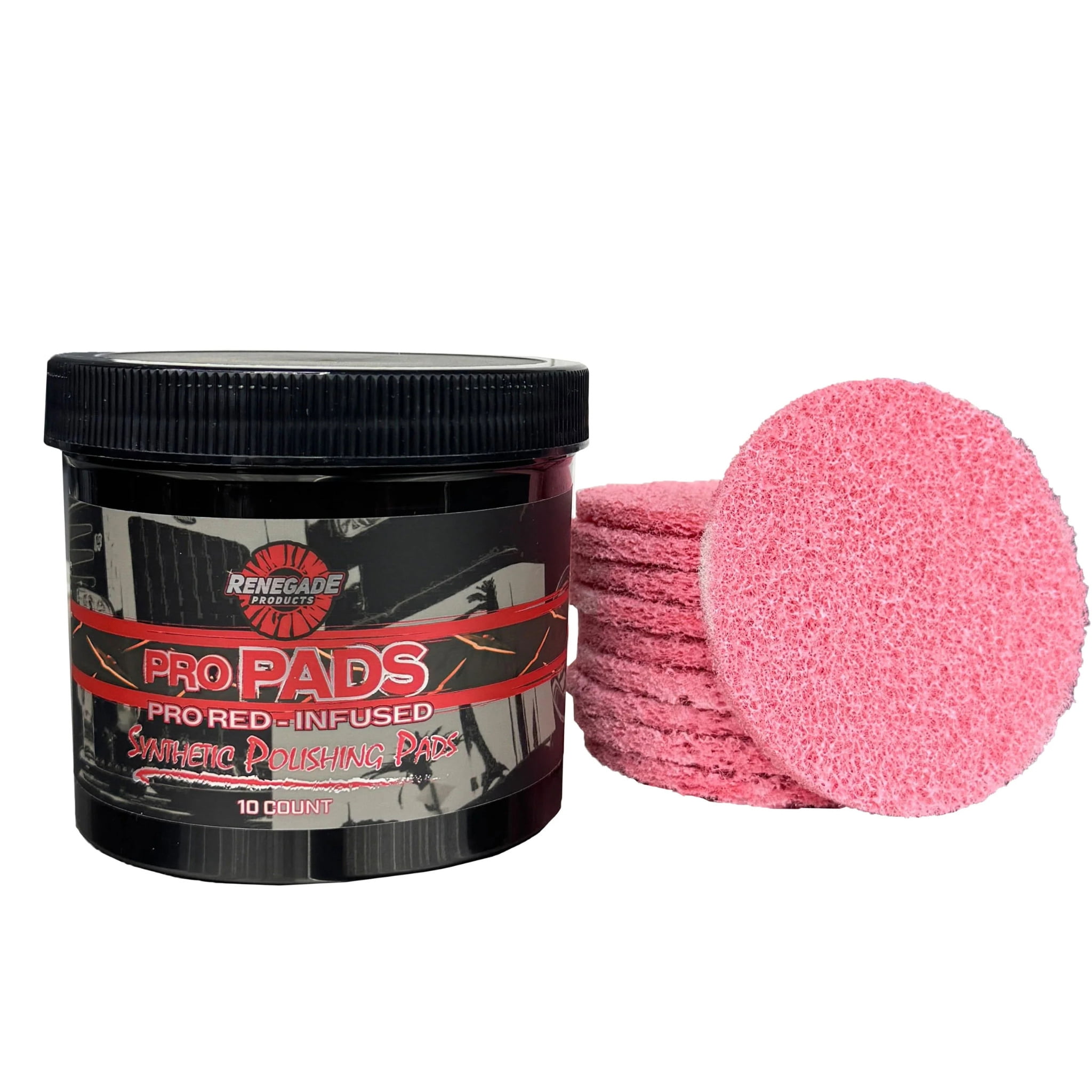 Renegade – Pro Red-Infused Polishing Pads - Walmart.com