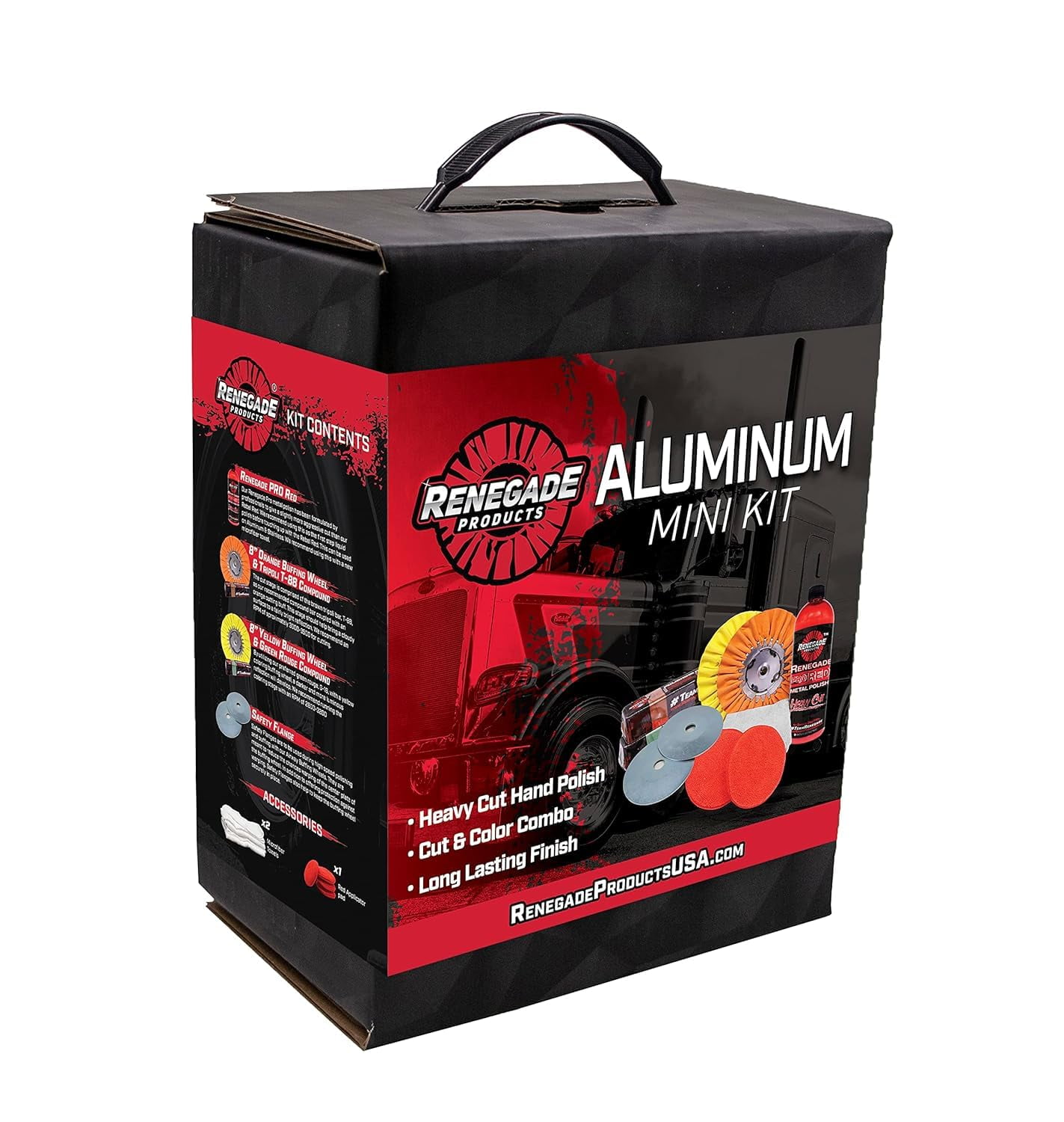 Renegade Products Aluminum Polishing Mini Kit Complete with Buffing ...