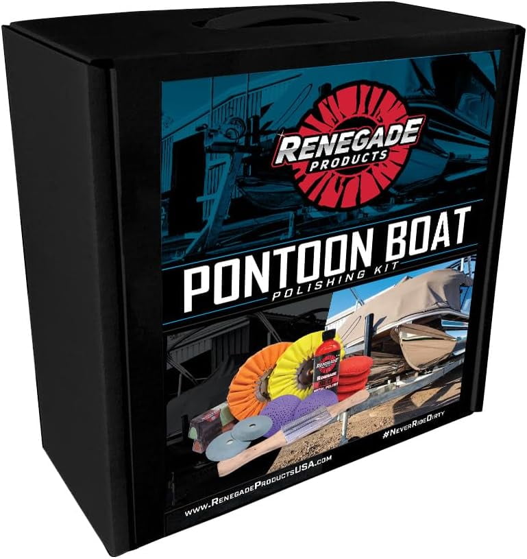 Renegade Products Aluminum Pontoon Boat Polishing Complete Kit with ...