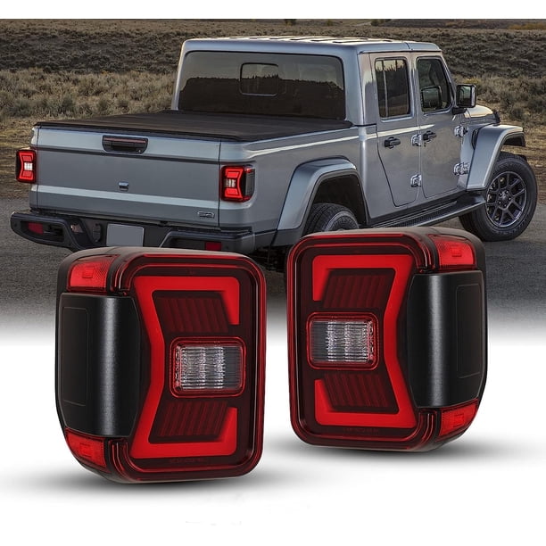 Renegade by Winjet LED Black/Red Tail Light w/ LED Sequential Turn ...