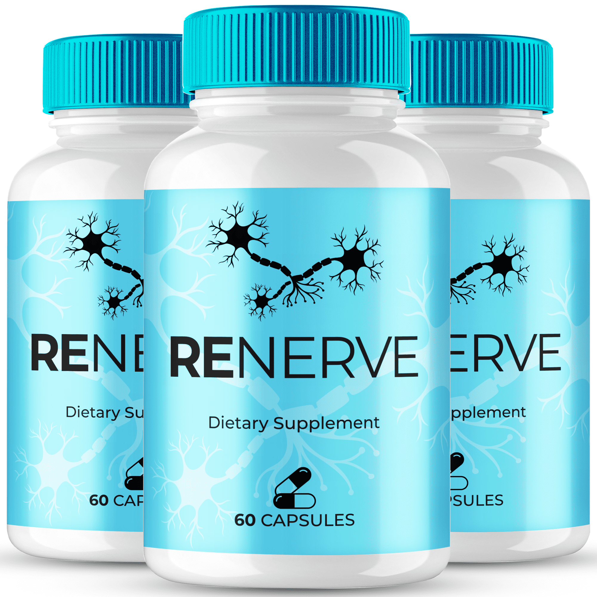 Renerve Capsules, Advanced Formula, Official Renerve Nerve Health ...