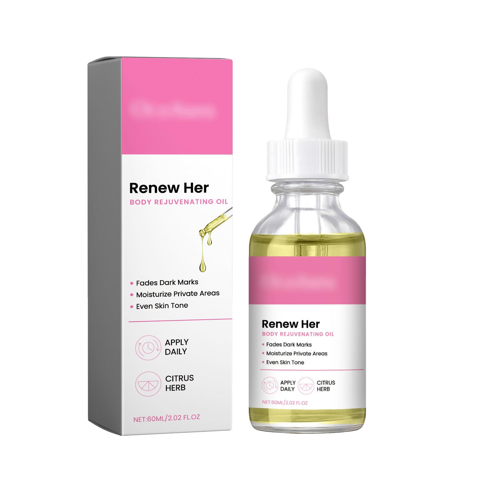 Renew Her Natural Rejuvenating Oil for Dark Spots, Ingrown Hair, and ...