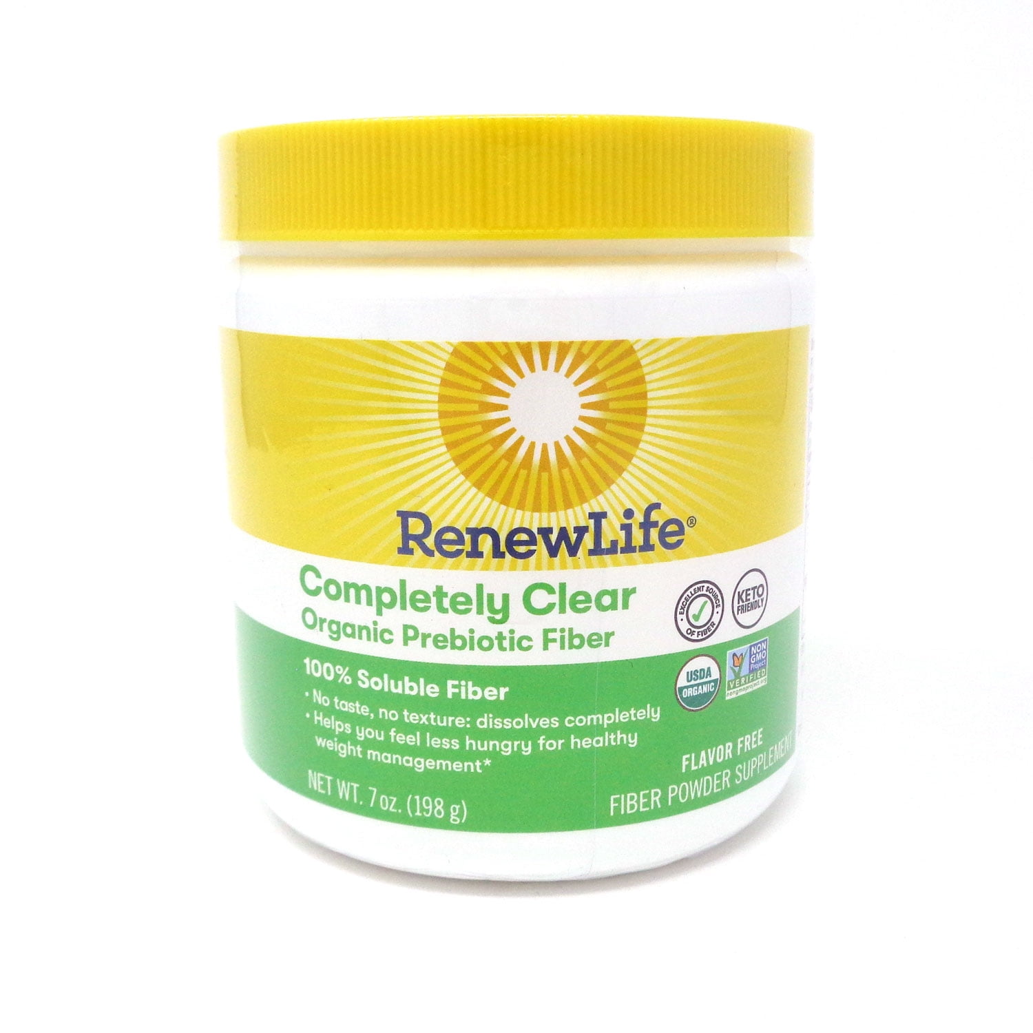 Renew Life Completely Clear Organic Prebiotic Fiber - 7 ounces ...
