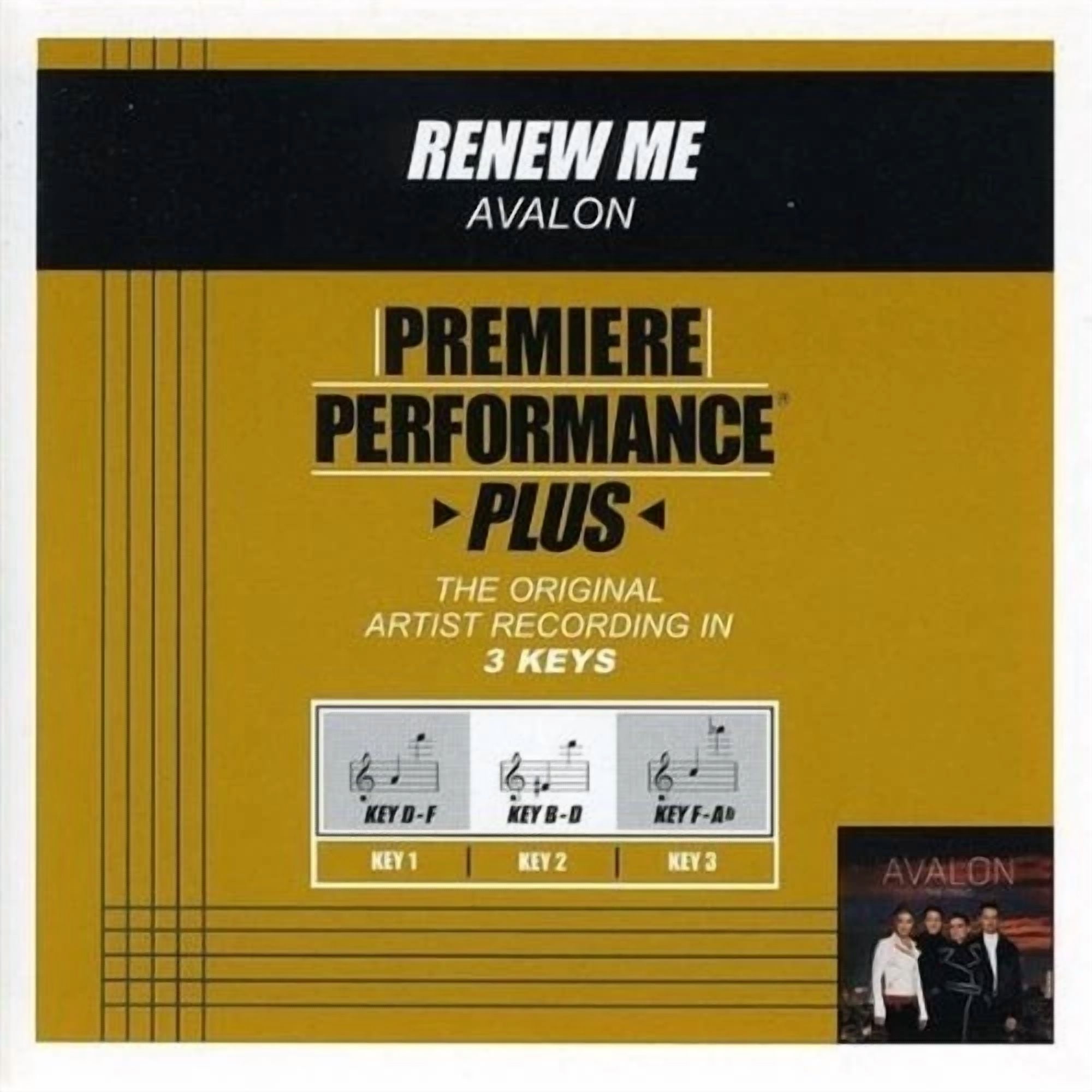 Renew Me (Premiere Performance Plus Track) 3 Key - Music CD ...