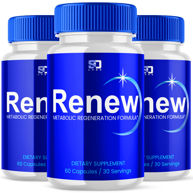 Renew Maximum Strength Metabolic Regeneration Dietary Supplement ...