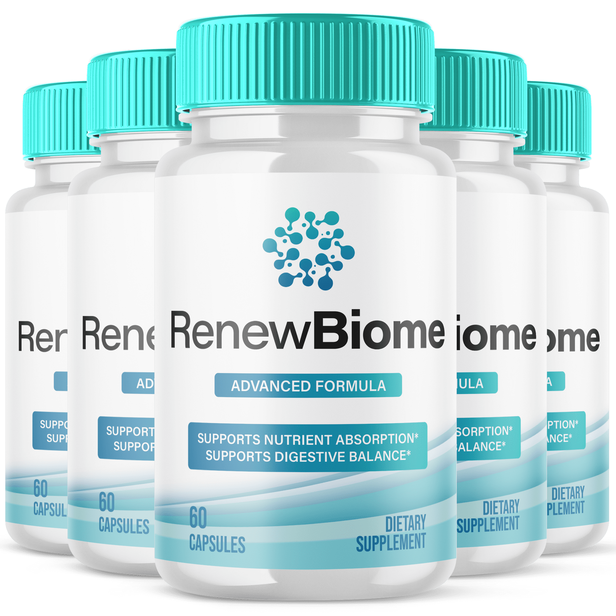 RenewBiome Gut Health Pills Advanced Formula Digestion Support Renew ...