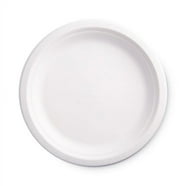 AJM Green Label Paper Plates, 9", White, Box Of 1,200 Plates - Walmart.com