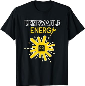 Renewable Energy Power Socket Electricity T-Shirt - Walmart.com
