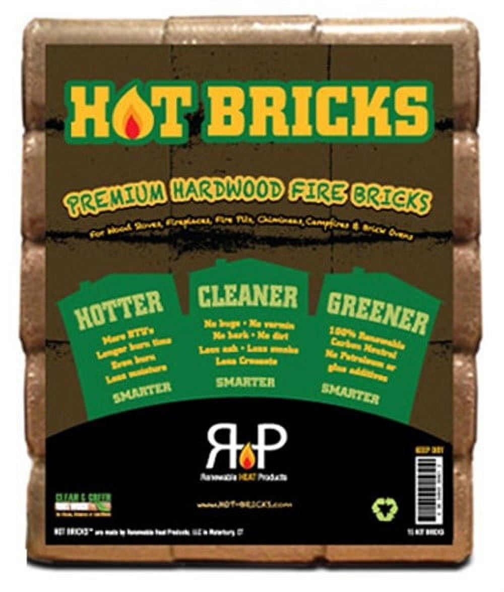 Renewable Heat Products Llc 15PK Hot Bricks - Walmart.com