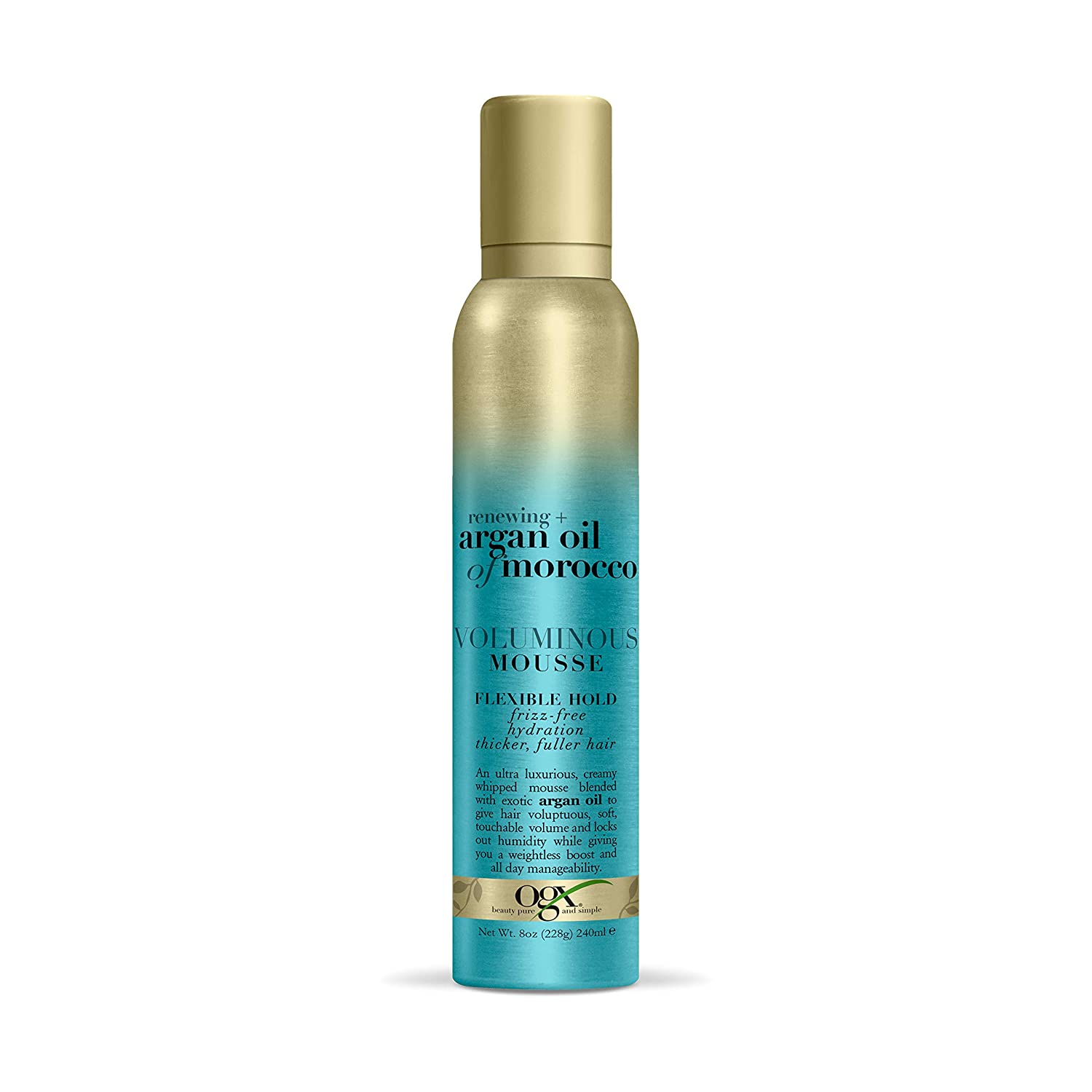 Renewing + Argan Oil of Morocco Voluminous Mousse, 8 Ounce - Walmart.com