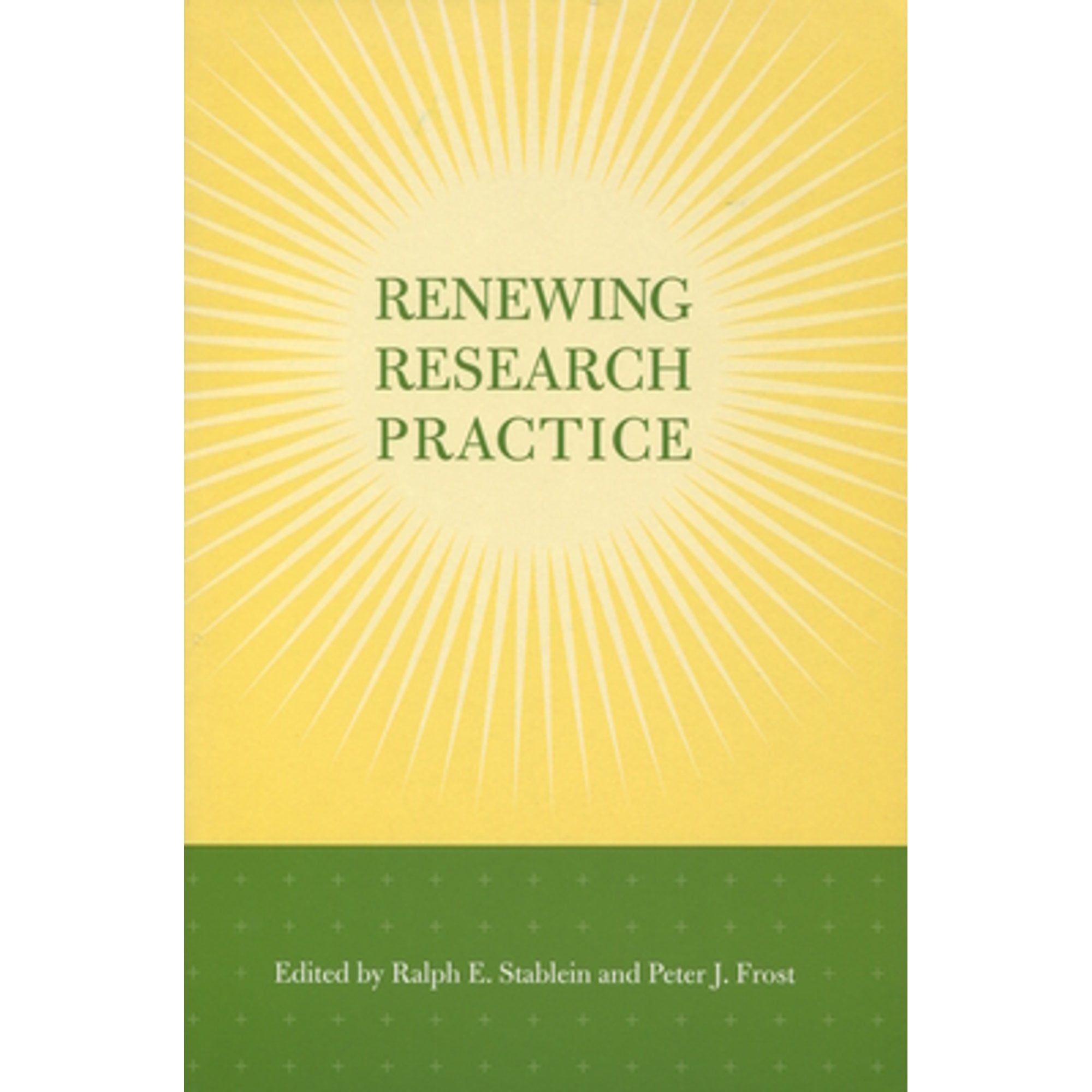 Pre-Owned Renewing Research Practice Stanford Business Books Hardcover ...