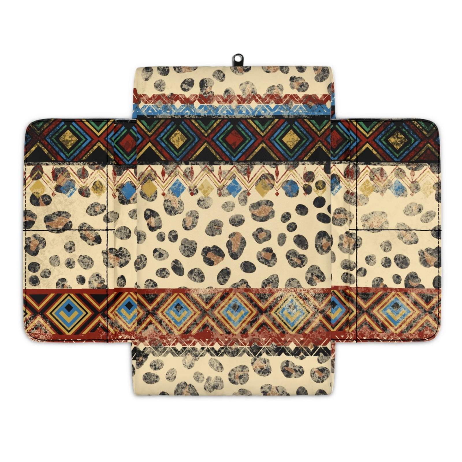 Renewold Auto Center Console Armrest Cover American Tribal Leopard ...