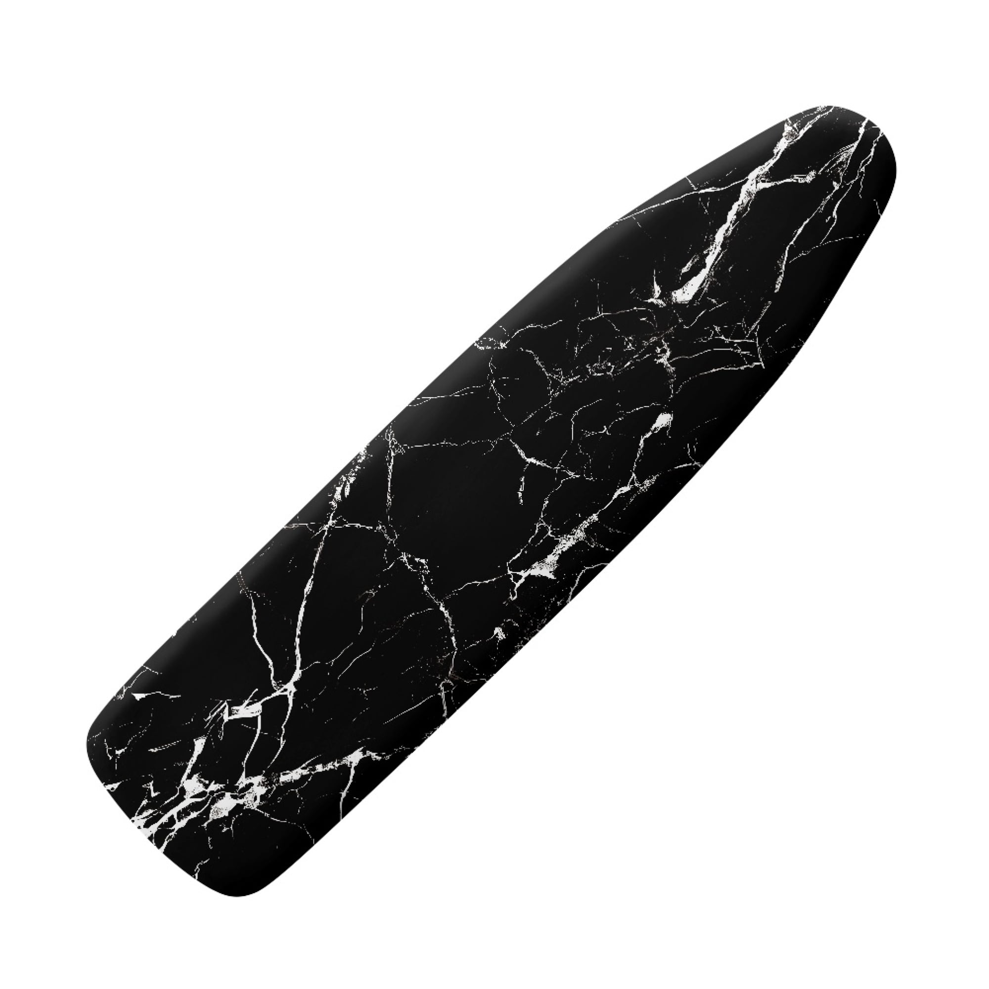 Renewold Black Marble Print Ironing Board Pad Elastic Edge and Hook ...