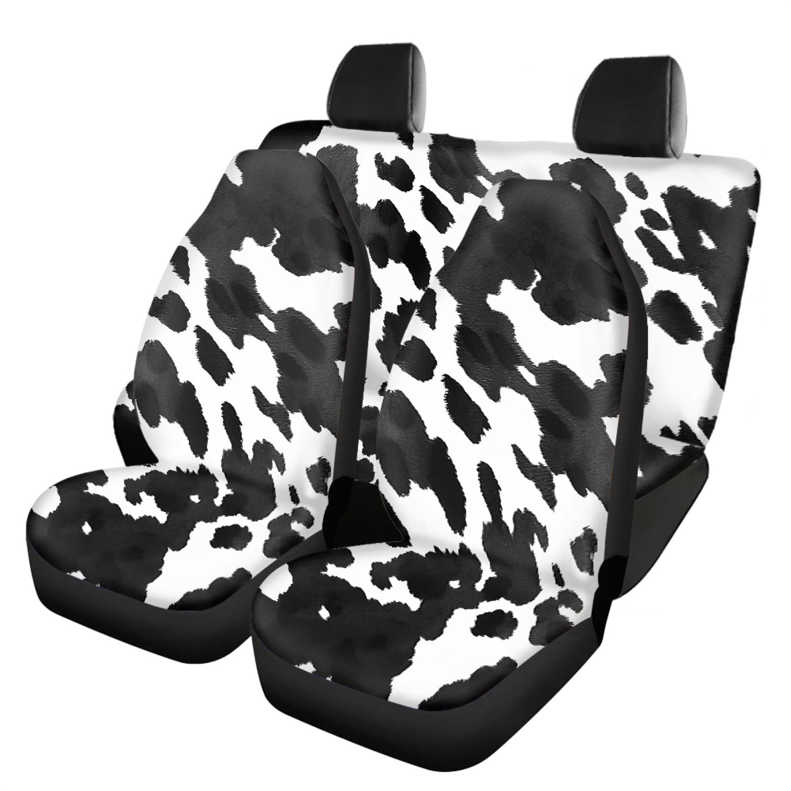Cow Print Car Seat Covers