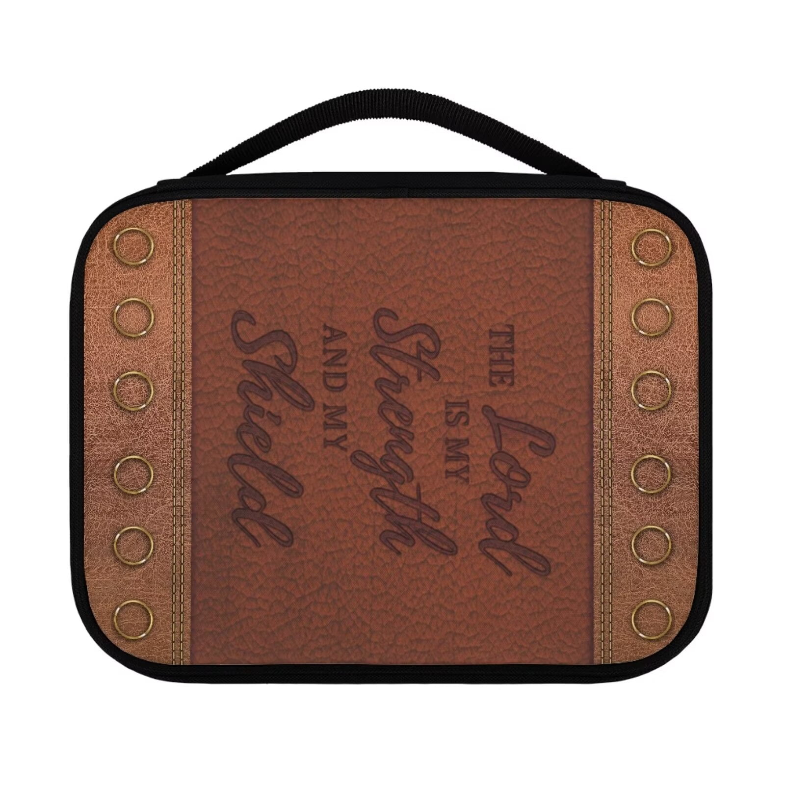 Renewold Brown Bible Carrying Case for Women Book Holder Case Wear ...