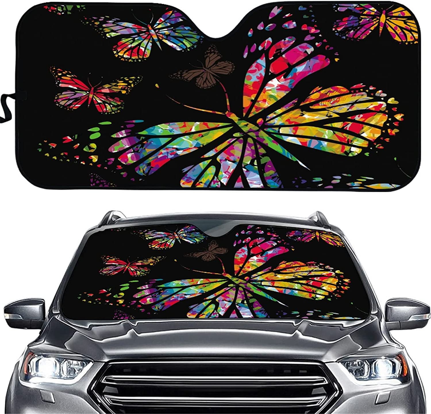 Renewold Car Windshield Sun Shade Auto Sunshade for Windshield Sun ...