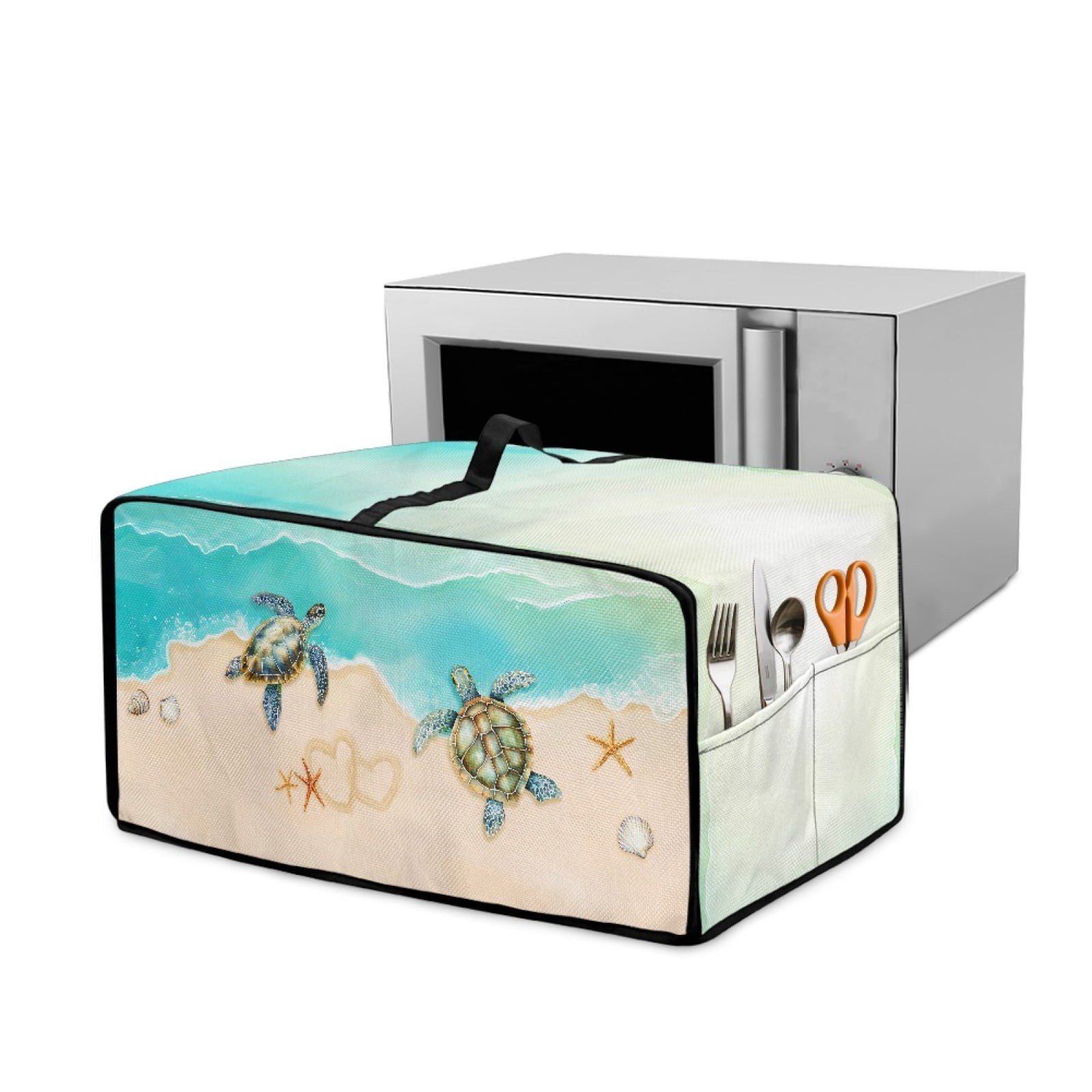 Renewold Countertop Appliance Cover for Toaster Oven Linen-Like ...