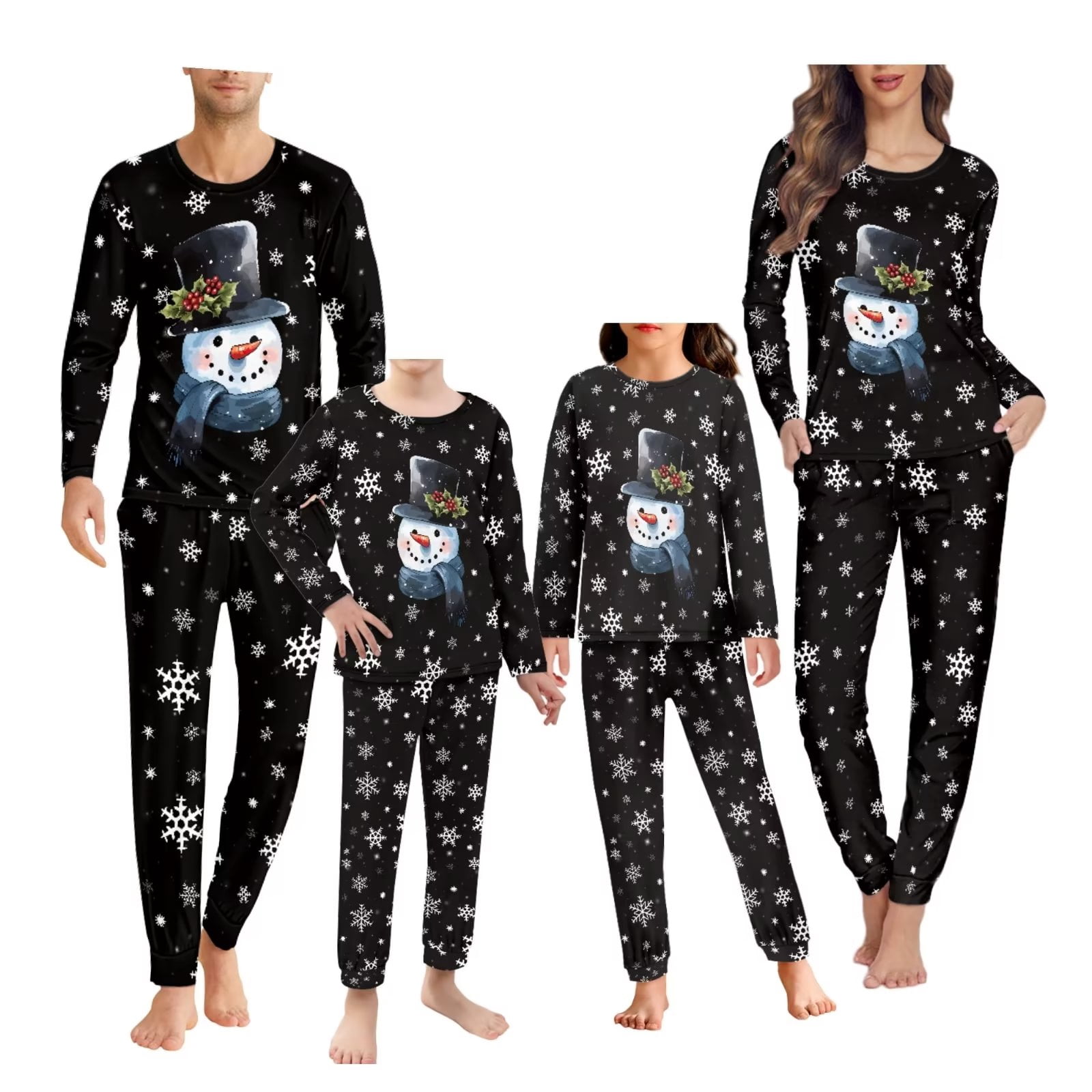 Renewold Family Matching Pajamas Christmas Sleepwear Long Sleeve Sleep ...