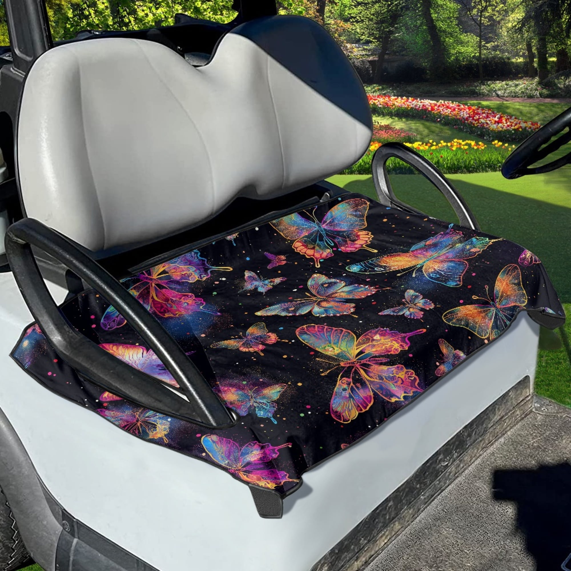 Renewold Golf Cart Seat Cover Comfortable Golf Cart Seat Towel Blanket ...