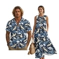 Renewold Japanese Graphic Couple Outfits Summer Dresses for Women 2026 ...