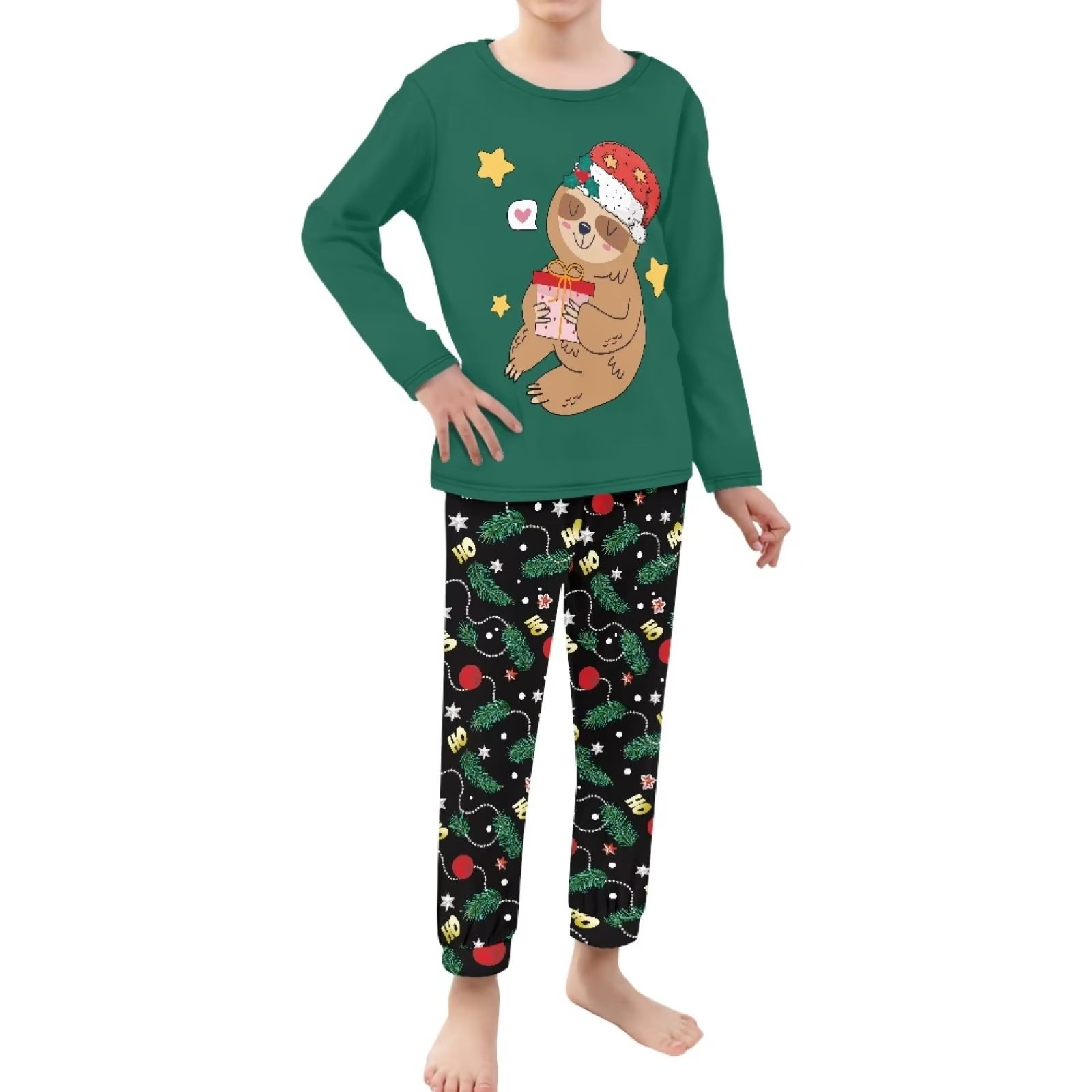 Renewold Koala HO-HO-HO Pajamas Tops for Teen Boys Girls 2 Pieces ...