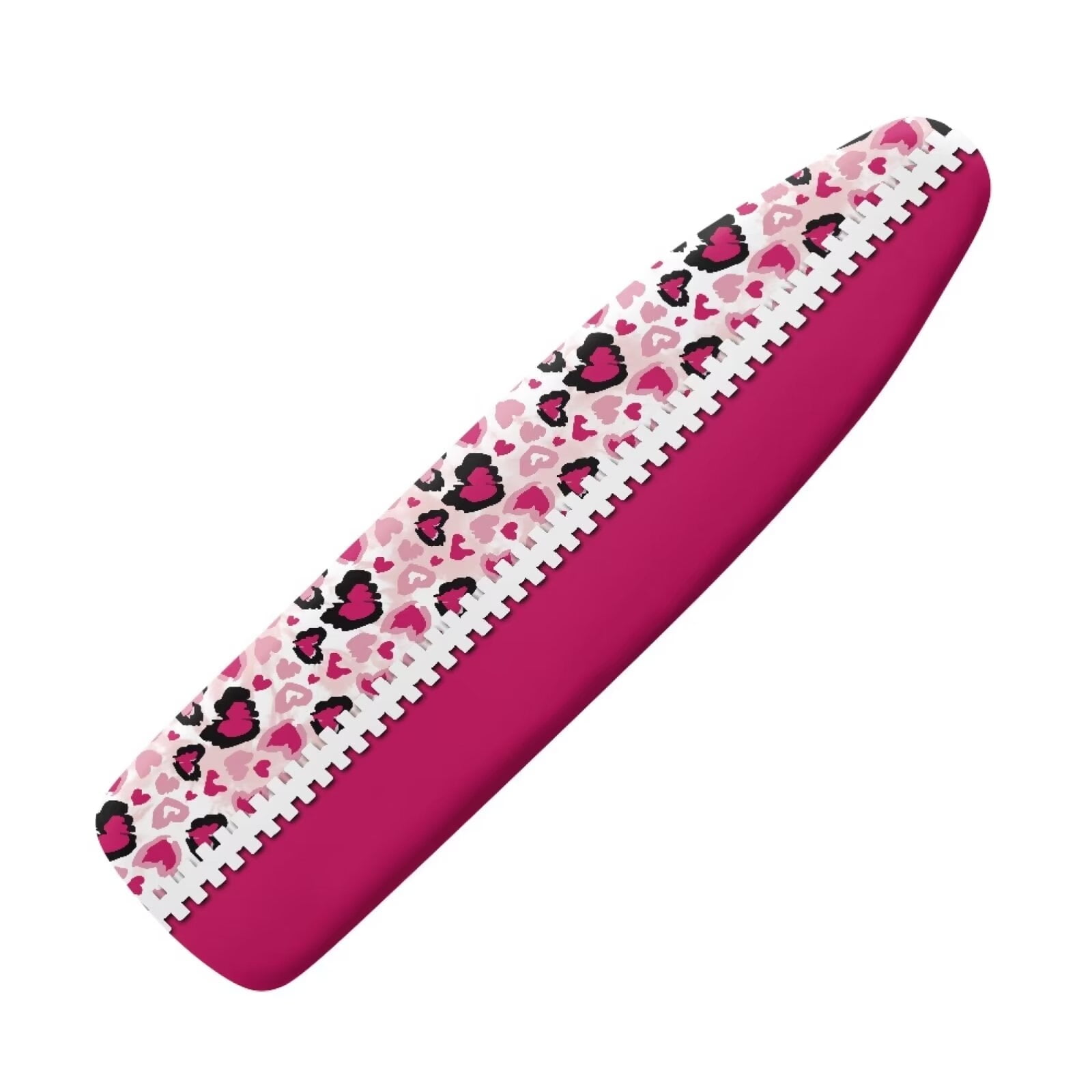 Renewold Lightweight Ironing Board Cover and Pad Pink Hearts Zip Table ...