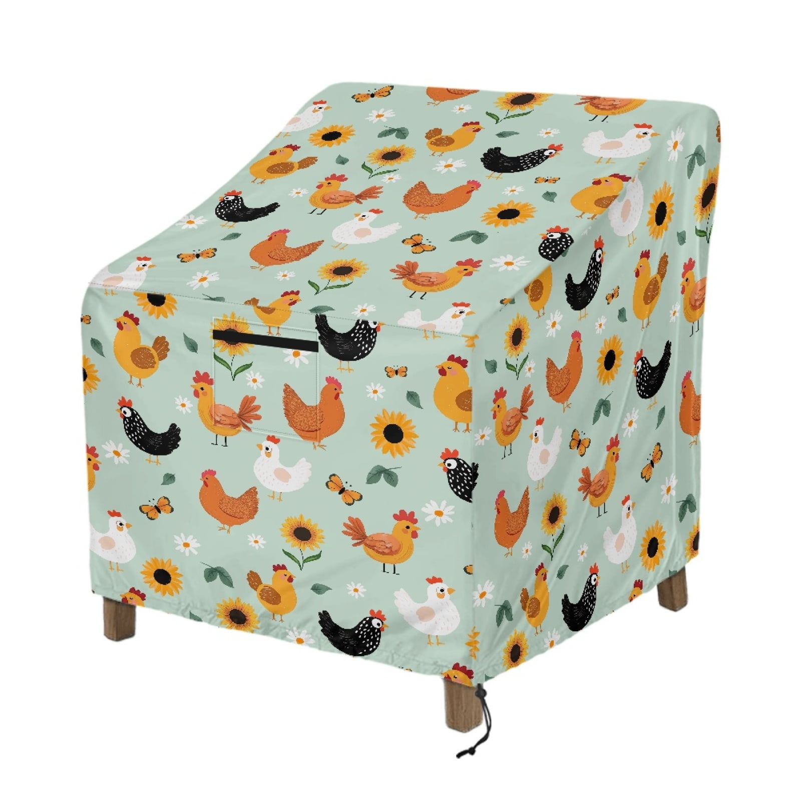 Renewold Patio Chair Covers Waterproof Heavy Duty Outdoor Stack of ...