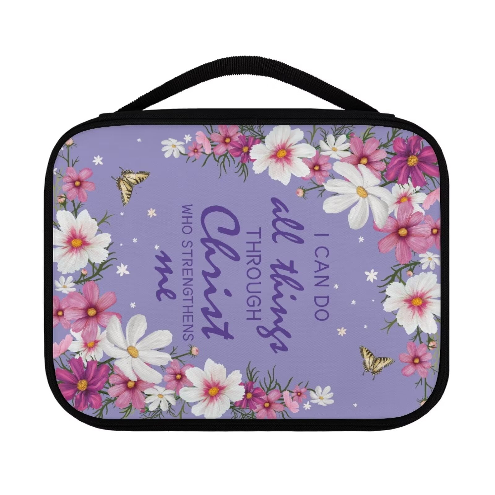 Renewold Practical Bible Bags for Women Zippered Bible Carrying Case ...