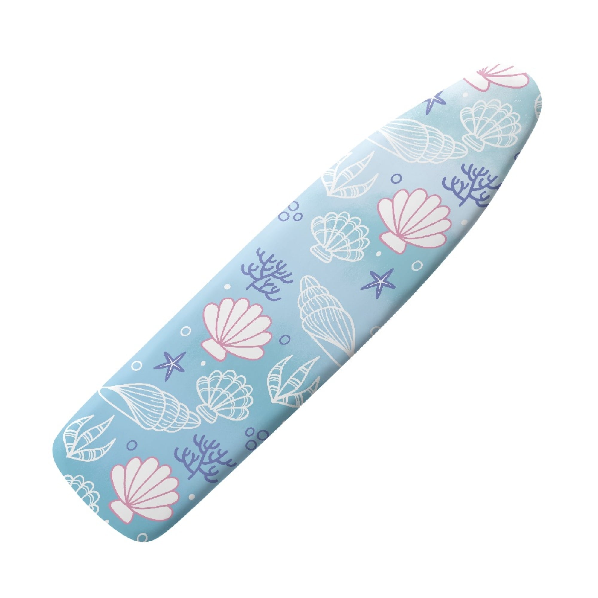 Renewold Shell Ocean Ironing Board Pad and Cover Standard Ironing Board ...