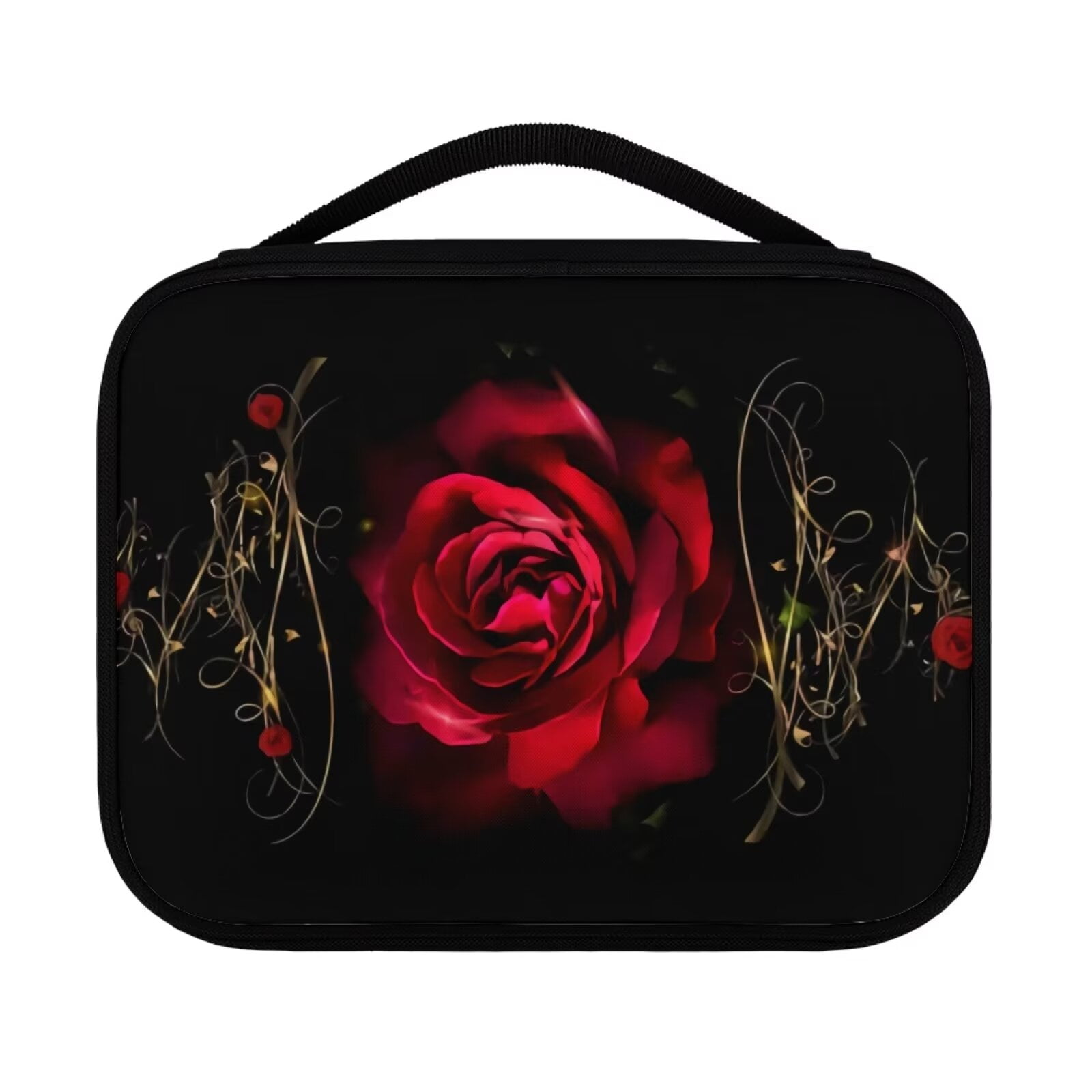 Renewold Soft Bible Bags for Women Men Red Roses Bible Holder with ...