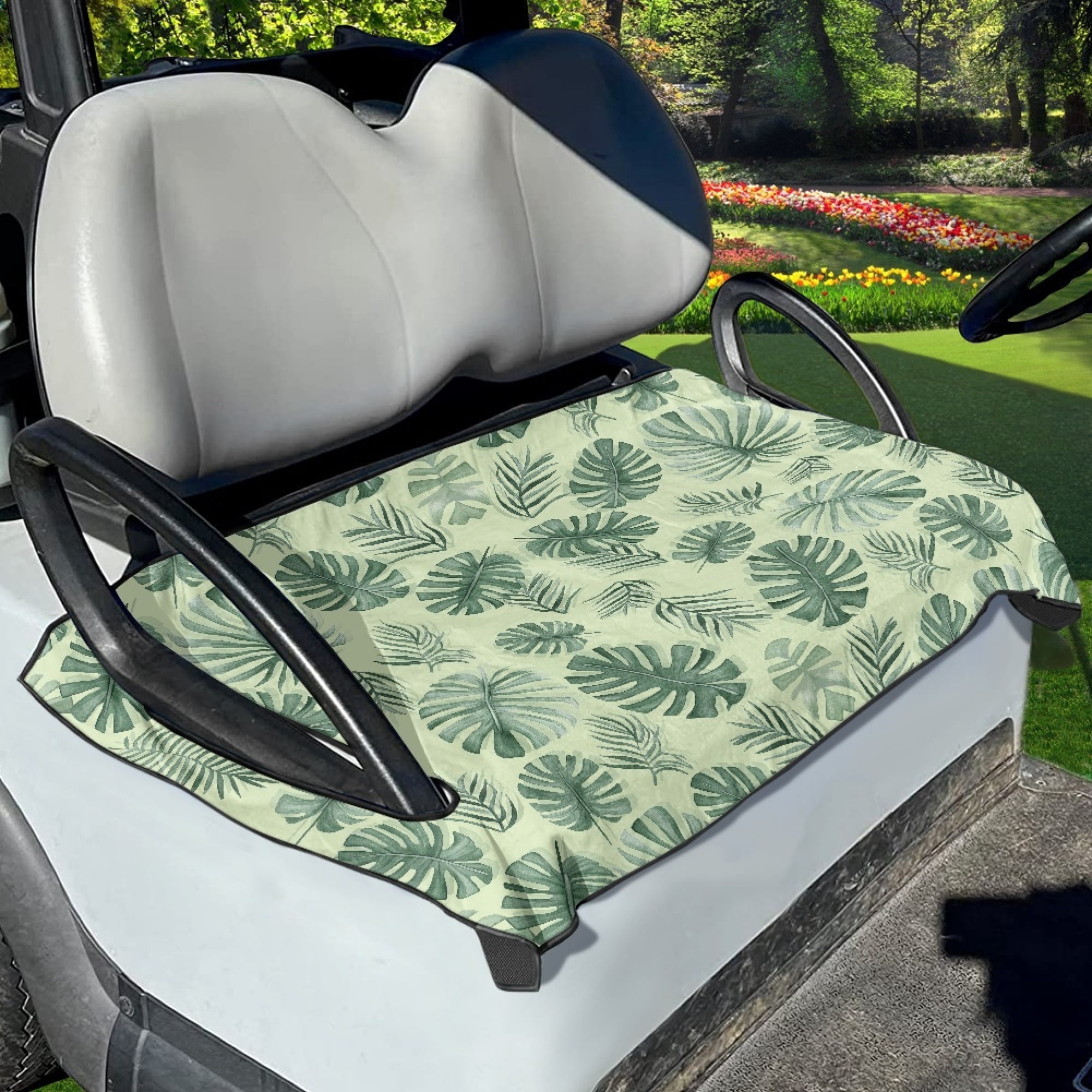 Renewold Summer Golf Cart Seat Cover Lightweight Golf Cart Seat Blanket ...