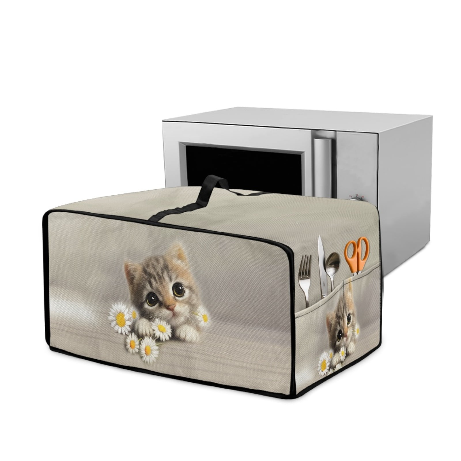 Renewold Toaster Oven Cover Dust Protection Easy Clean Microwave Oven ...