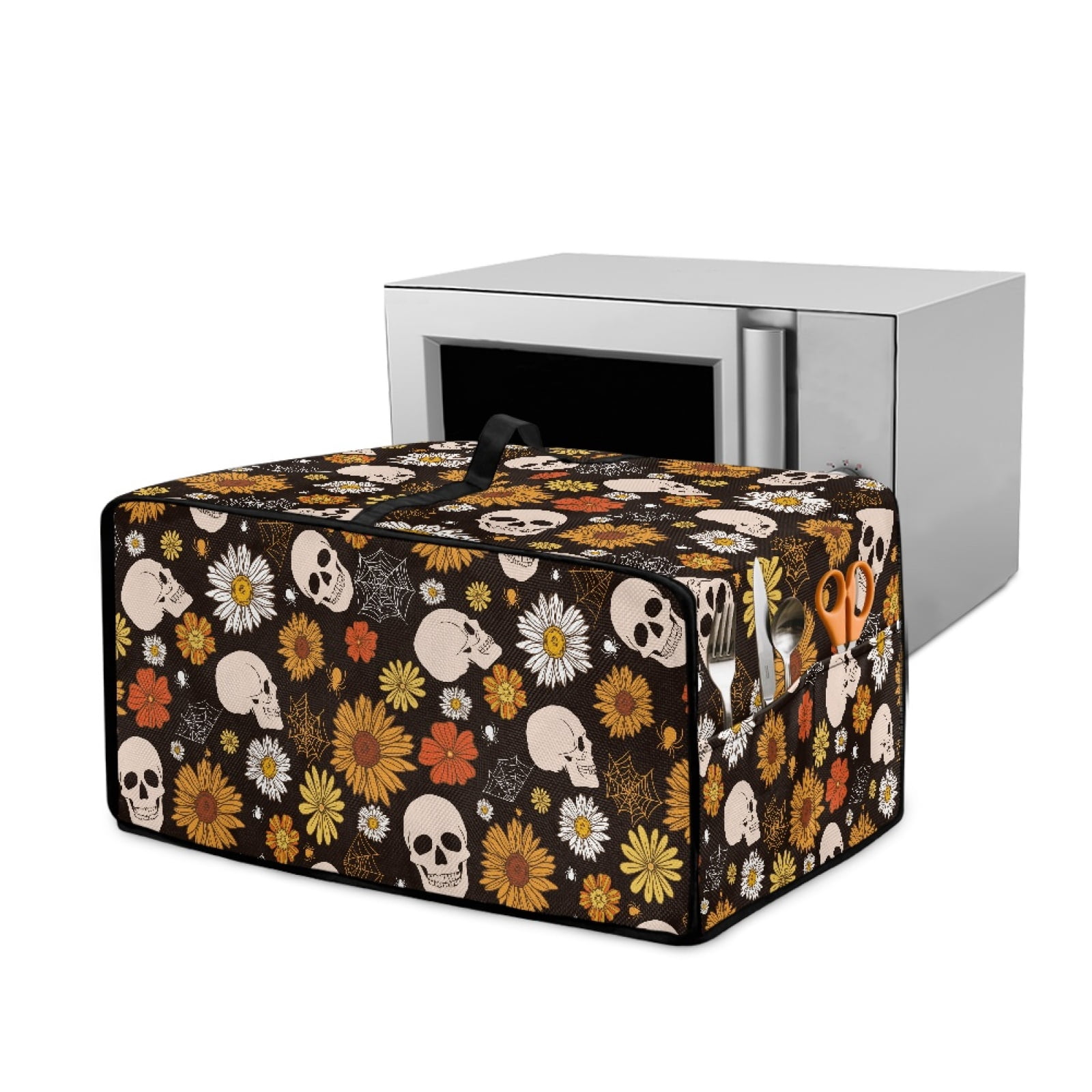 Renewold Toaster Oven Dust Cover with Storage Pockets Stain-Resistant ...
