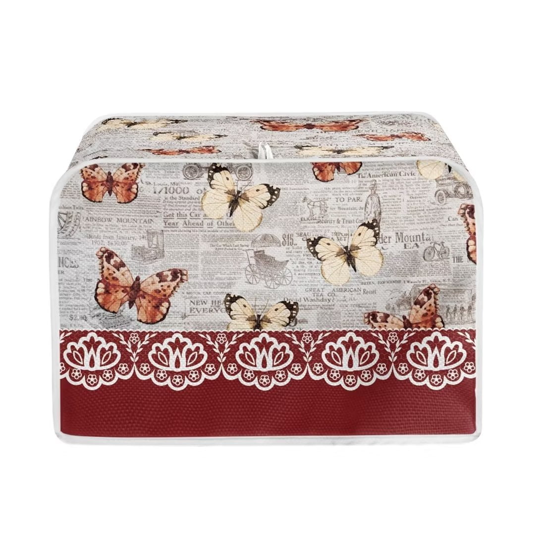Renewold Vintage Butterfly Toaster Covers Universal Dirt-Resistant Wide ...