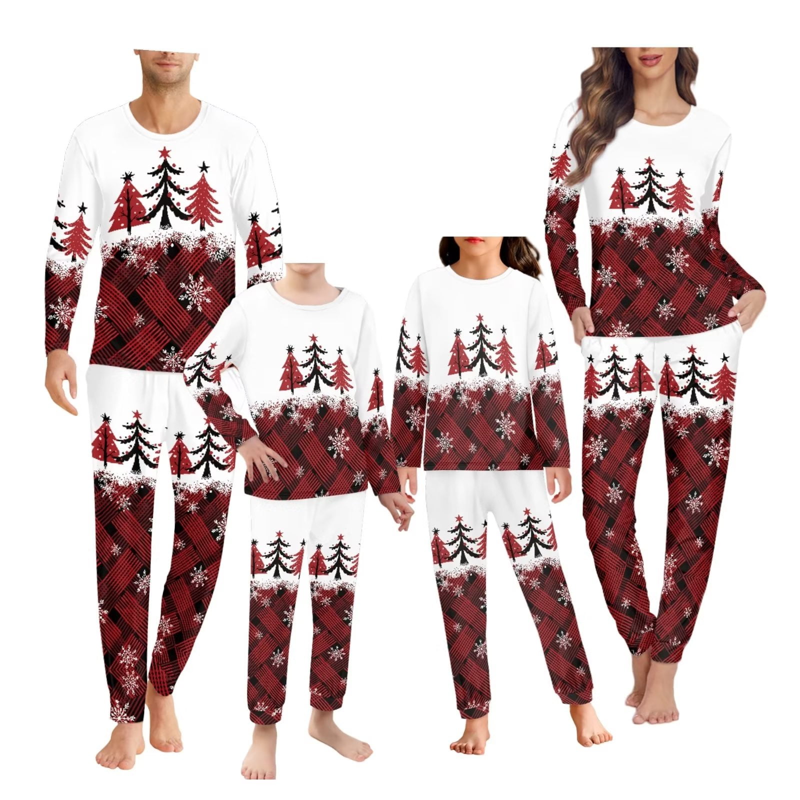 Renewold Women's Winter Pajama Set of 2 Comfy Christmas Home Wear ...