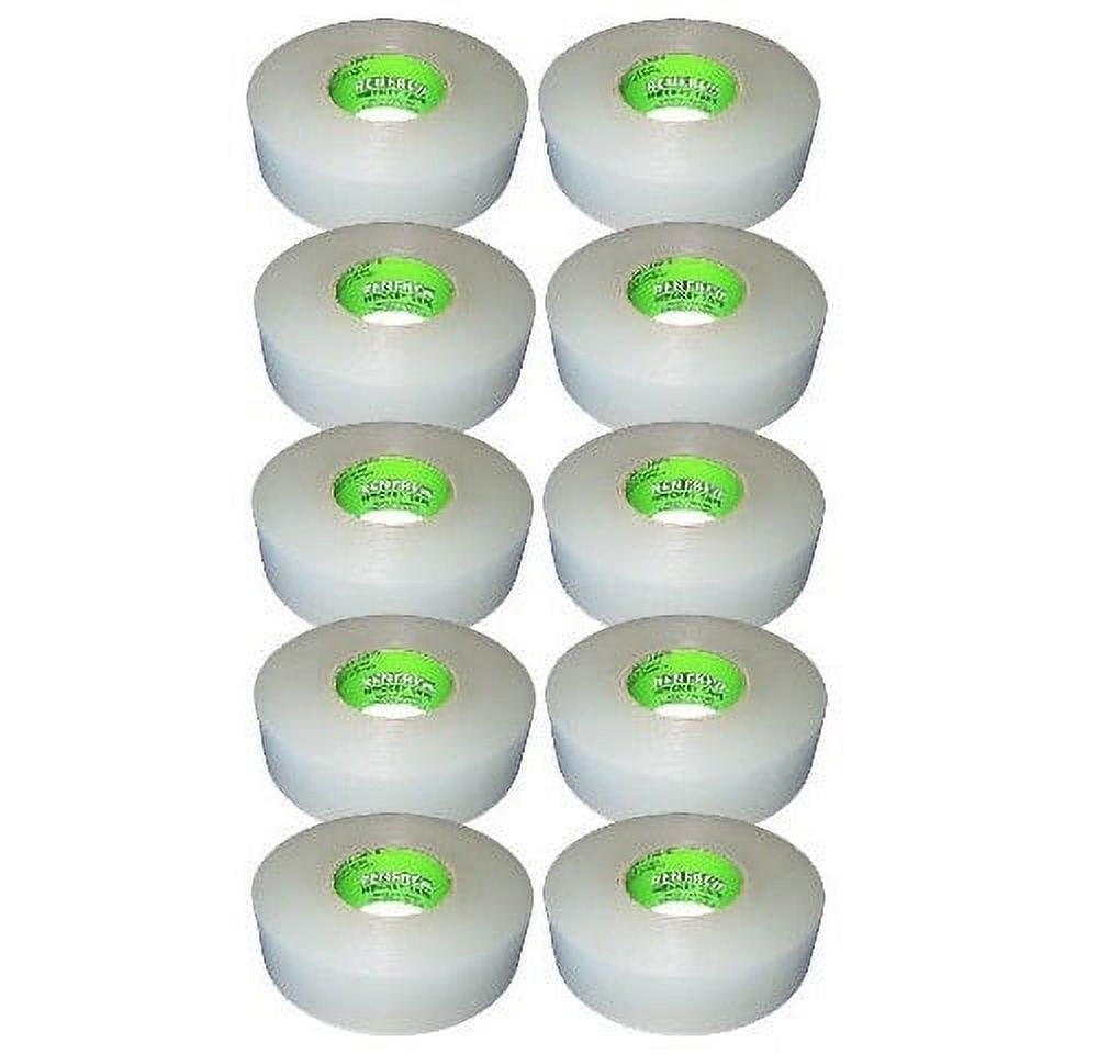 Renfrew 10 Roll Pack, Ice Hockey Polyflex Shin Guard Sock Tape, CLEAR ...