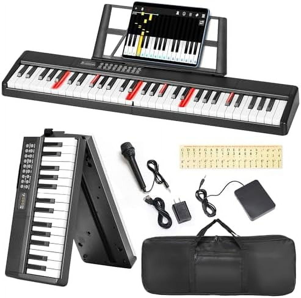 Keyboard Piano,Beginner Electronic Keyboard for Kids with Teaching Mode ...