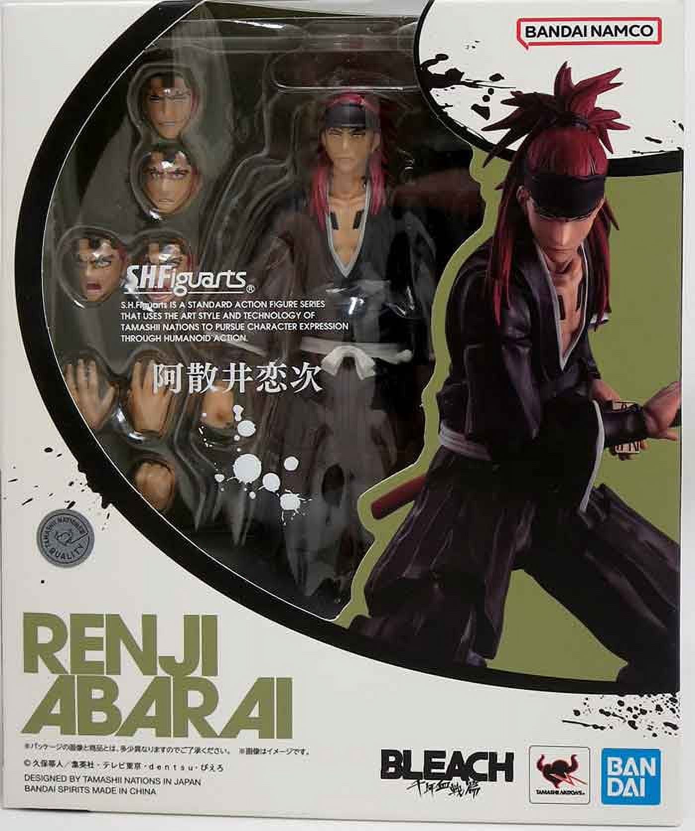 Renji Abarai Bleach Thousand-Year Blood War SH Figuarts Figure ...