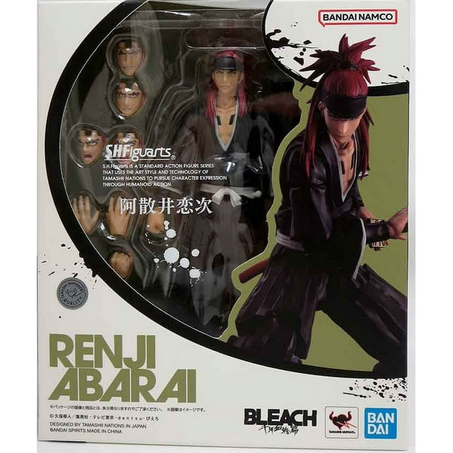 Renji Abarai Bleach Thousand-Year Blood War SH Figuarts Figure ...