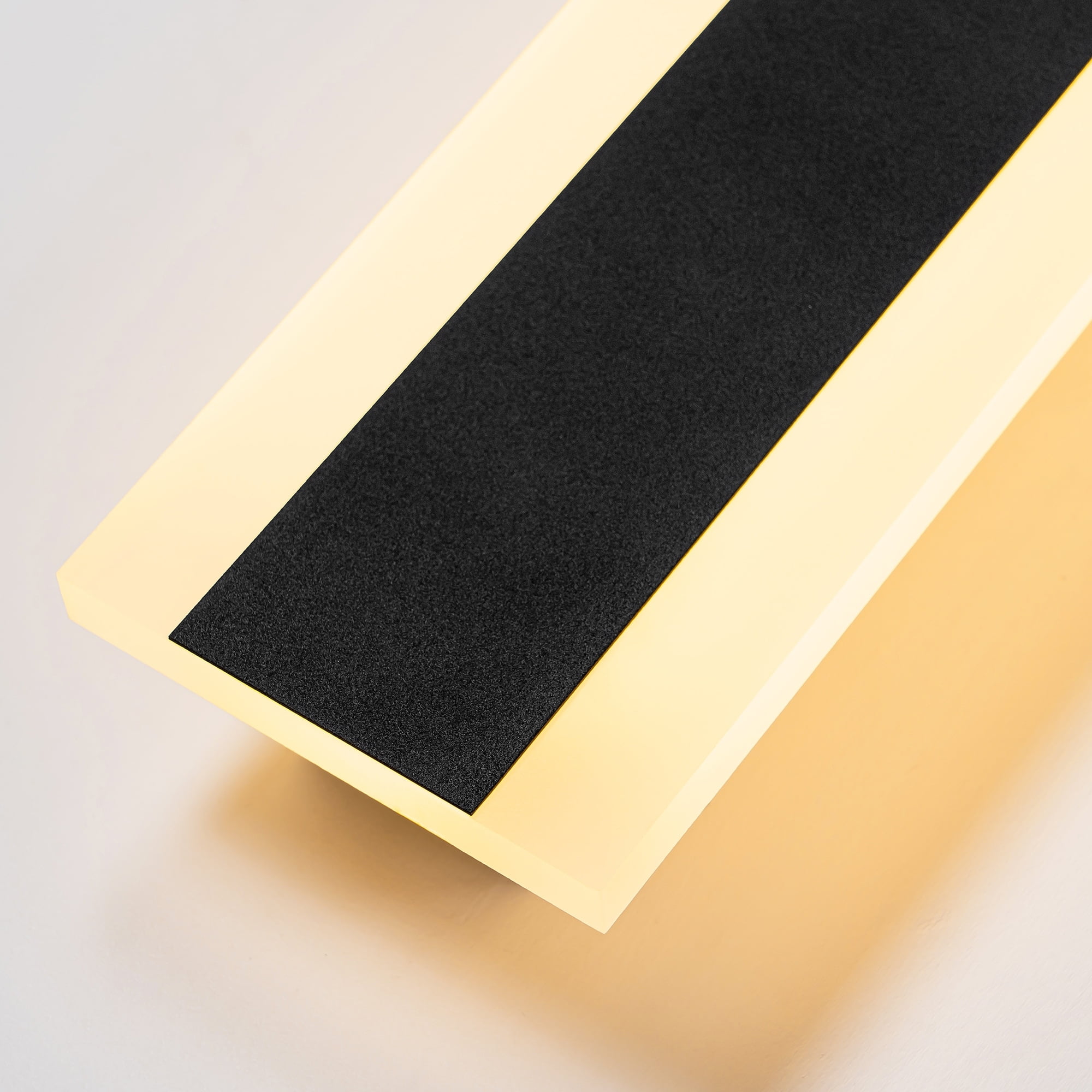 Rennnsan Modern Linear Strip Acrylic Integrated LED 3000K Warm Light ...