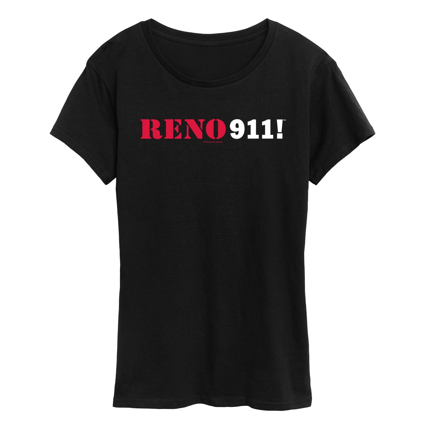 Reno 911 - Logo - Women's Short Sleeve Graphic T-Shirt - Walmart.com